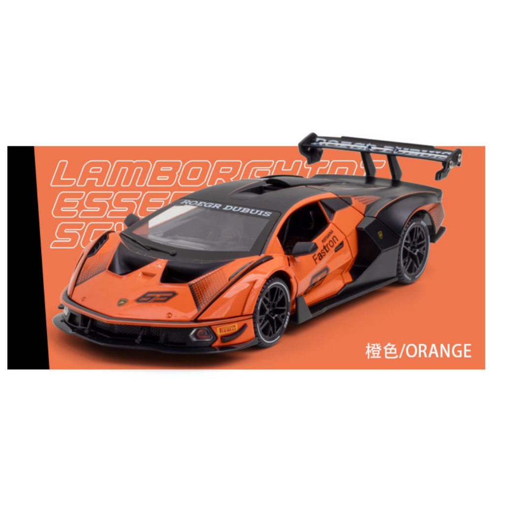 Jual Diecast JINLIFANG Lamborghini SCV12 Essenza scale 1:24 Alloy Model ...