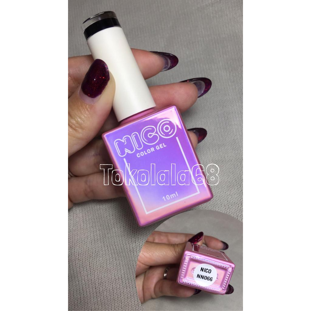 Jual nico gel polish colour satuan eceran color kutek gel nico | Shopee ...