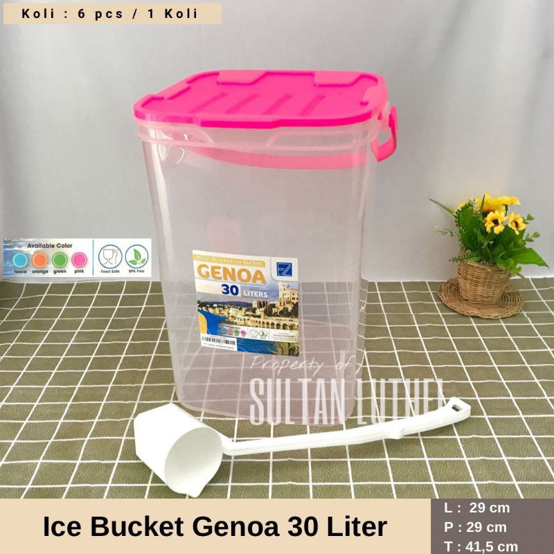 Jual Ice Bucket Genoa 30 Liter tempat es prasmanan tempat es buah ...