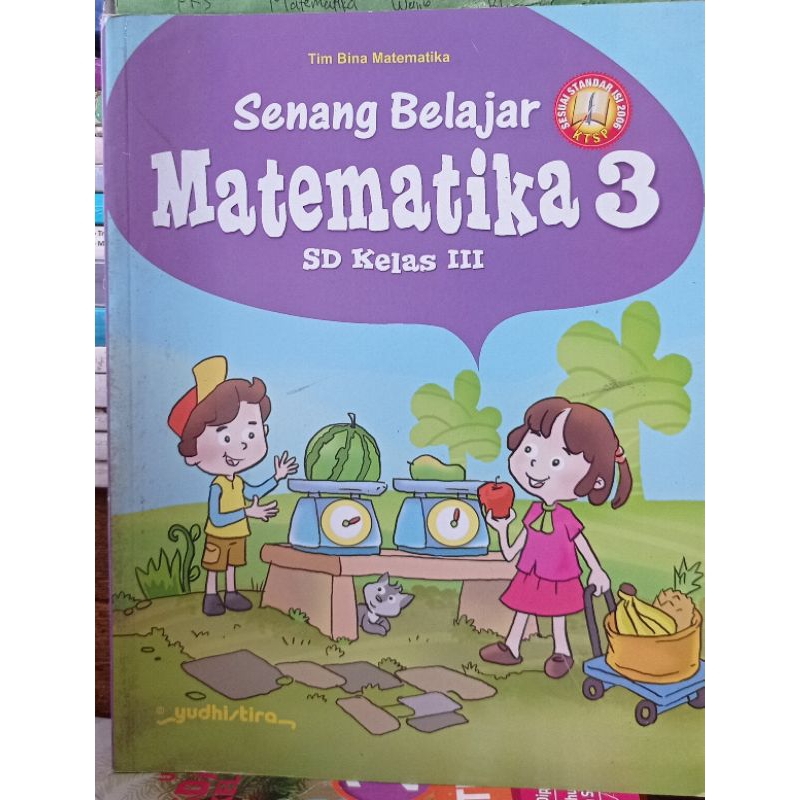 Jual MATEMATIKA KLS 3 SD KURIKULUM KTSP | Shopee Indonesia
