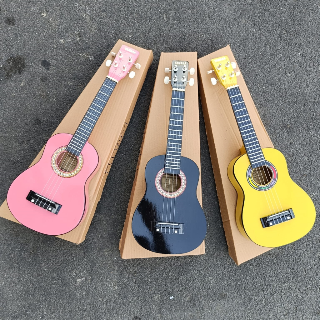 Jual Gitar Ukulele / Gitar Kecil / Kentrung / Kencrung Senar 4 | Shopee ...