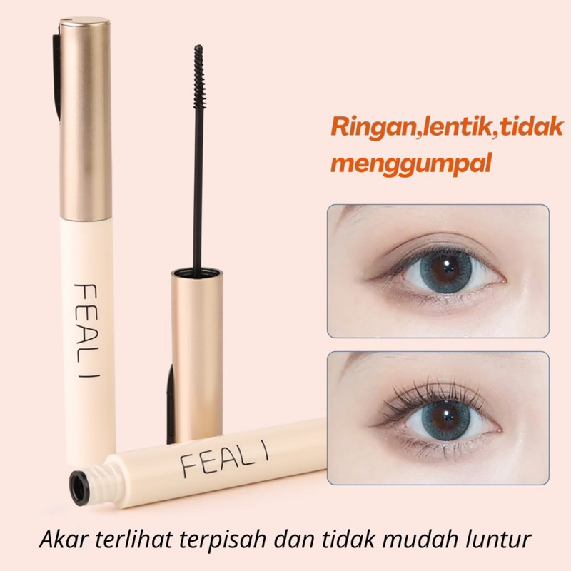 Jual Feali Mascara Waterproof Long Lasting Volumizing Eye Lash Makeup ...