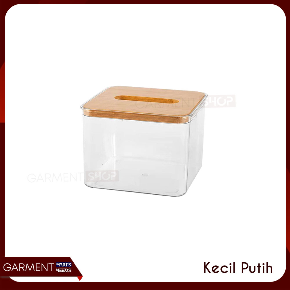 Jual Tempat Tisu Kotak Tisu Kayu Transparan Kotak Tissue Kamar Mandi ...