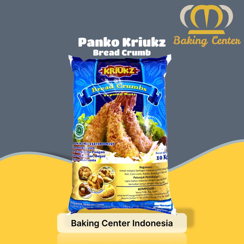 Jual Panko Kriukz Bread Crumb 10kg - Tepung Roti Kriuk 10kg | Shopee ...