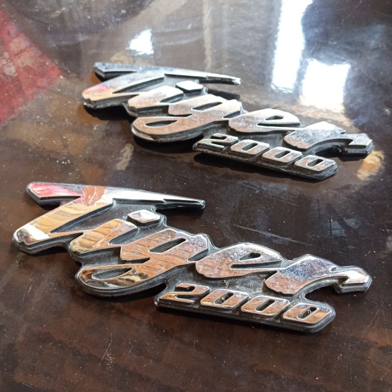 Jual logo tangki emblem tangki Honda tiger Tiger 2000 second Original ...