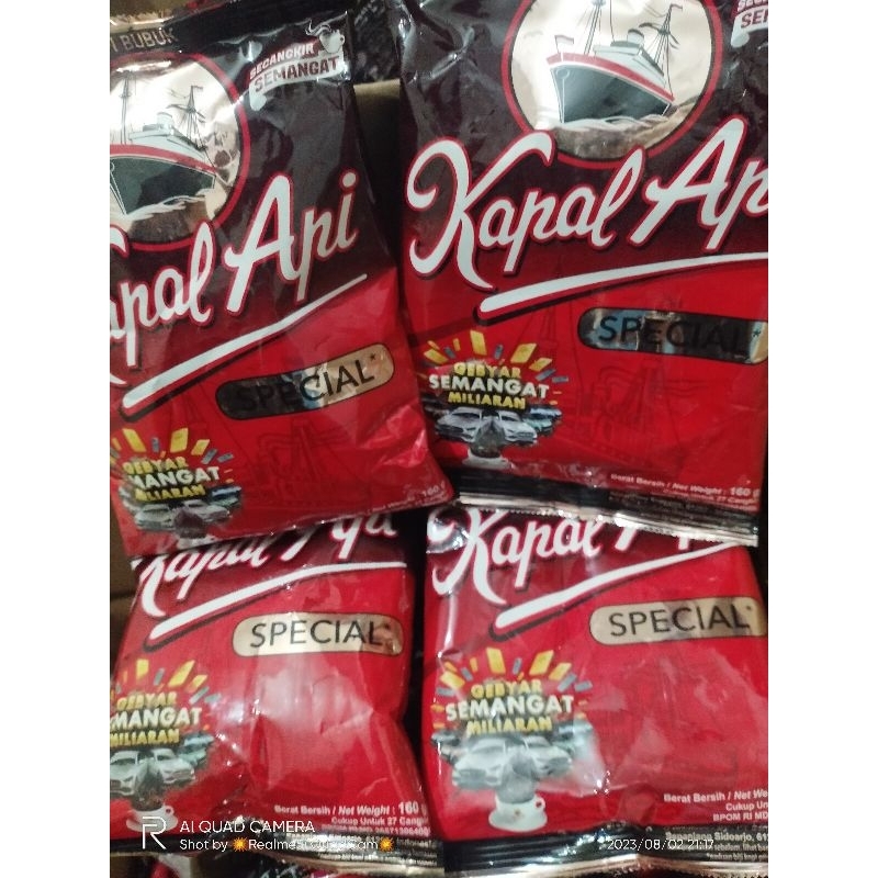 Jual KOPI KAPAL API SPESIAL 160 GRAM | Shopee Indonesia