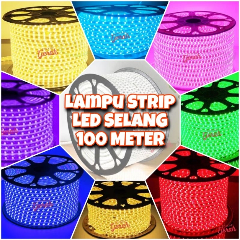 Jual LAMPU LED STRIP SELANG 100 METER SMD 5050 / LAMPU PLAFON CEILING ...