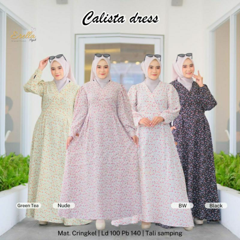 Jual calista , calista vol 2 dress by erella || cringkle ld100 pb140 ...