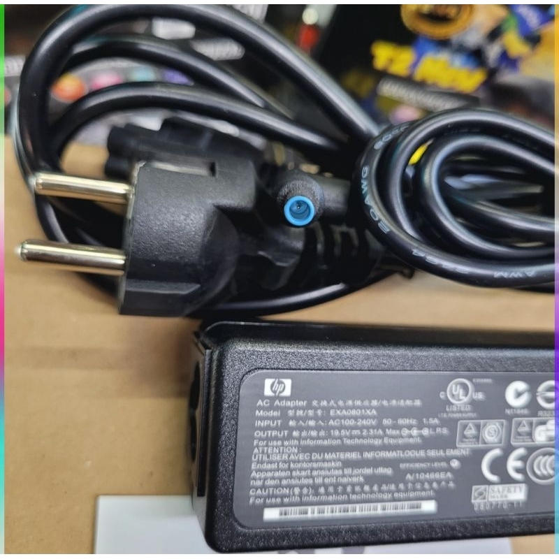 Jual Charger Adaptor Laptop HP 14 Series 14S ( 45W ) 19.5V - 2.31A DC: 4.5*3.0mm Colokan ujung ...