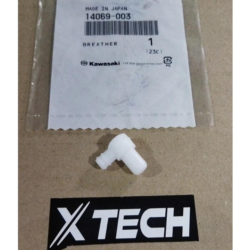 Jual NEPEL HAWA OLI MESIN/BREATHER NEPEL HAWA NINJA 2TAK KGP 14069-003 ...