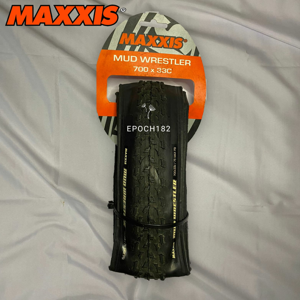 Jual Ban Luar Sepeda Maxxis Mud Wrestler 700 x 33c Kevlar | Shopee ...