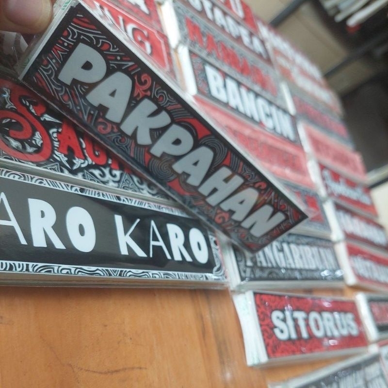 Jual Stiker Marga Batak minimal Pengiriman 3 pcs | Shopee Indonesia