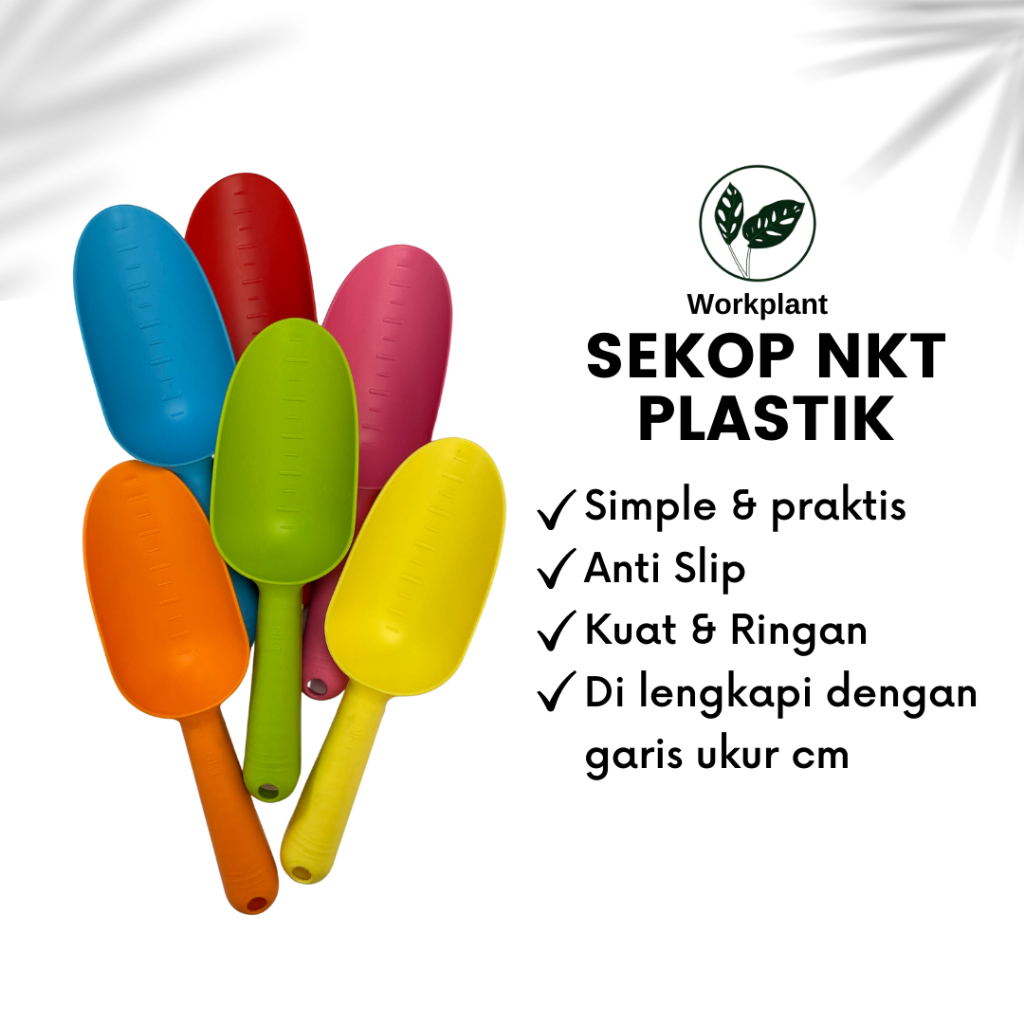 Jual Workplant - Skop Nkt Plastik Mini Warna Warni Untuk Berkebun ...
