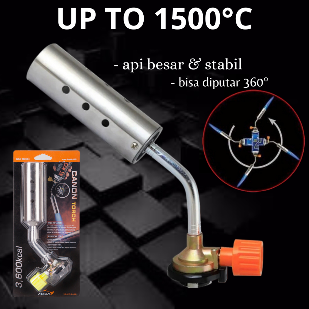 Jual canon torch kepala gas kaleng super jet | Shopee Indonesia