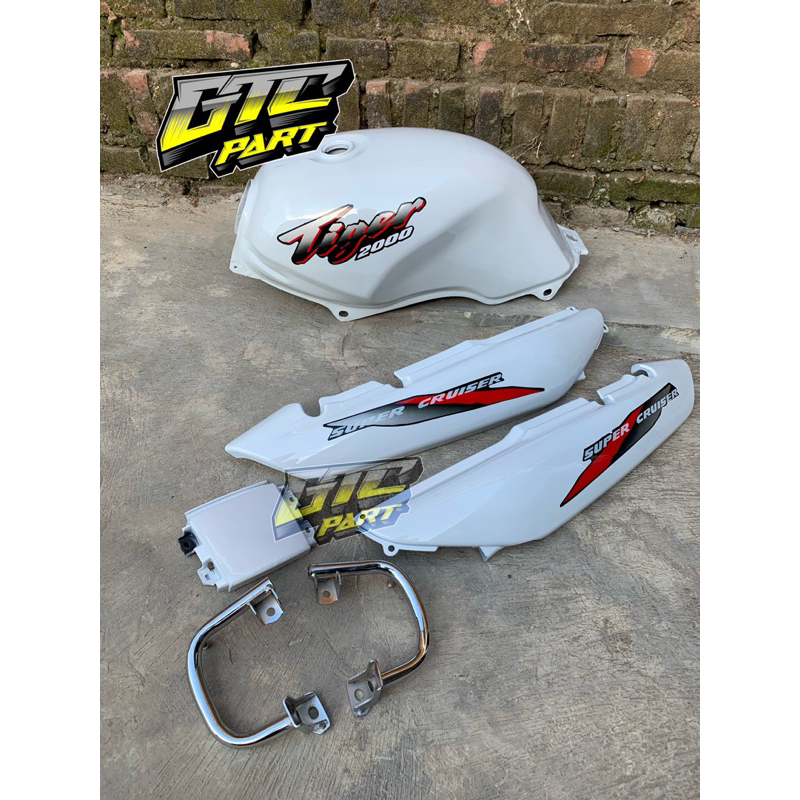 Jual Tangki tiger lama 2000 tengki tiger lawas 2000 warna putih set ...