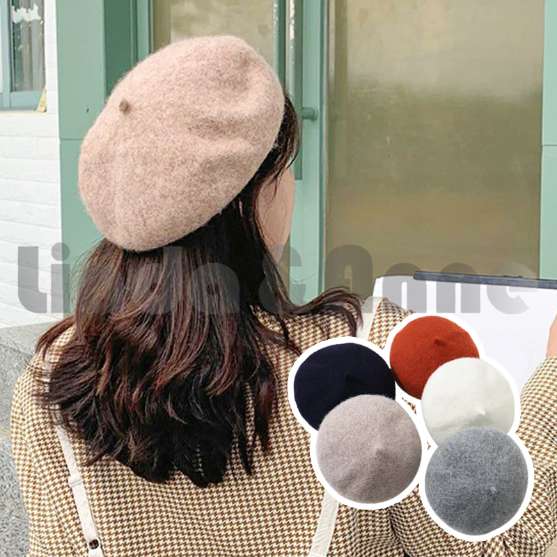 Jual Topi Baret Selebgram Kupluk Beret Hat Topi Fashion WINTER PELUKIS ...