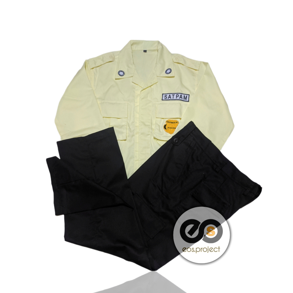 Jual SERAGAM PDL SECURITY CREAM TERBARU | Shopee Indonesia