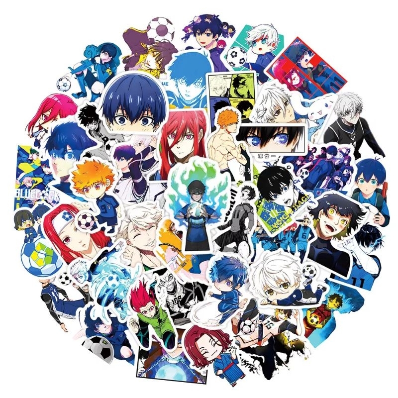 Jual 25 New Stiker Anime Blue Lock | Shopee Indonesia