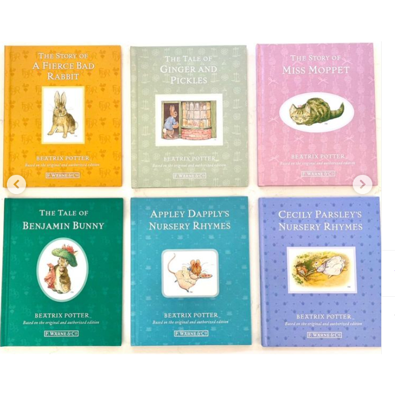 Jual BEATRIX POTTER - PETER RABBIT, TOM KITTEN, JEMIMA PUDDLEDUCK, ETC ...