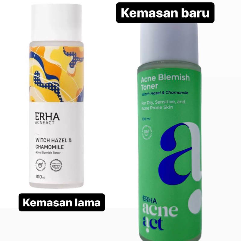 Jual Erha ACNEACT Witch Hazel Acne Blemish toner 100ml | Shopee Indonesia