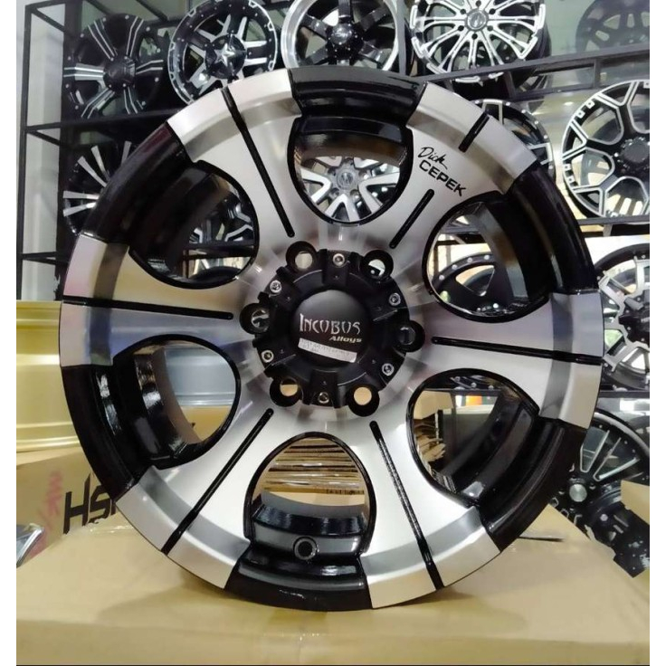 Jual VELG MOBIL OFFROAD TYPE CEPEK R15 HOLE 6X139,7 BUAT MOBIL HARDTOP ...