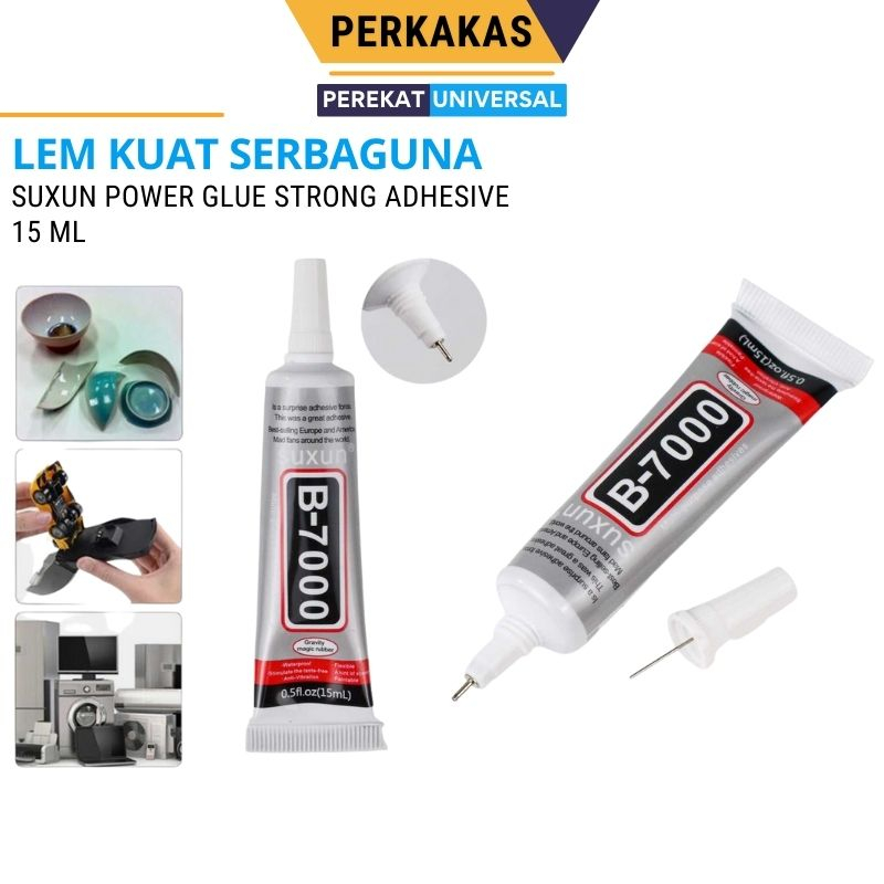 Jual Lem Perekat Adhesif Super Power Glue Serbaguna 15 ML Anti Korosi ...