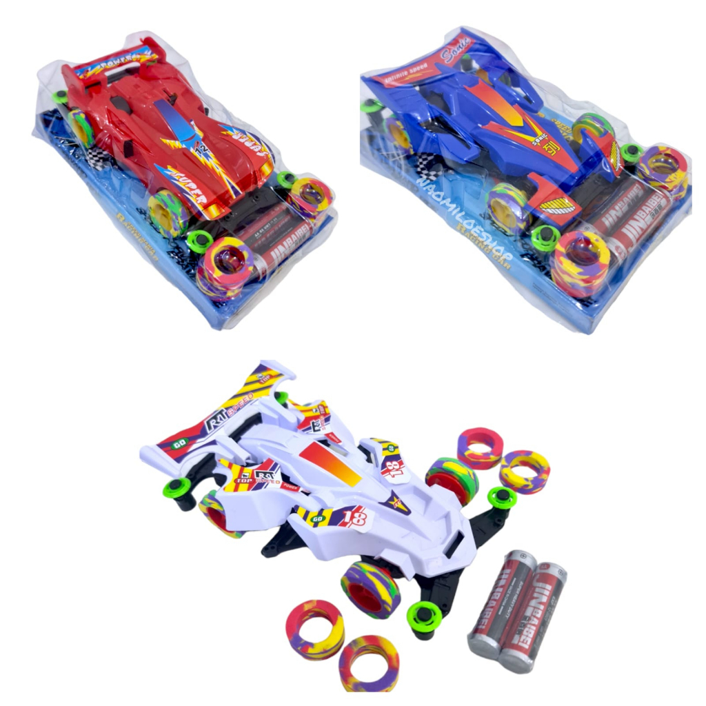 Jual Mainan Tamiya Tamia Mini 4WD dan Batrai | Shopee Indonesia