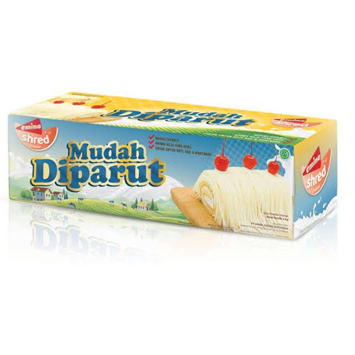 Jual Keju Emina Shred 2kg Mudah Diparut Block Cheese Keju Cheddar ...