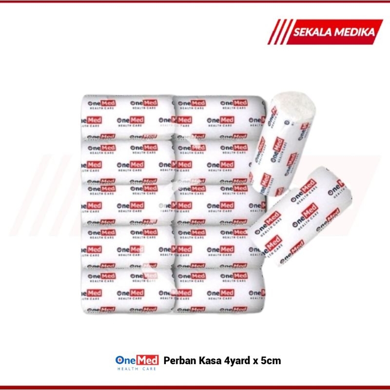 Jual Verban Kasa 4yard x 5cm Perban Gulung Isi 10 Roll / Pack Kecil ...