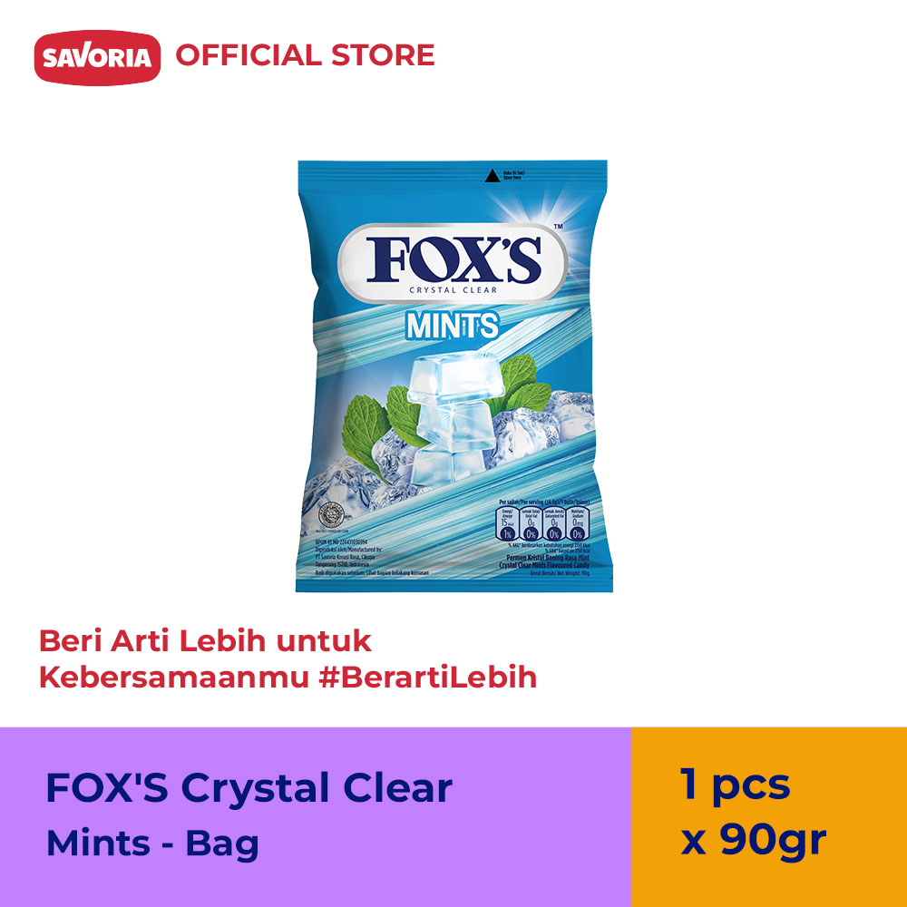 Jual FOX'S Mints Bag - Permen Mint 90g | Shopee Indonesia