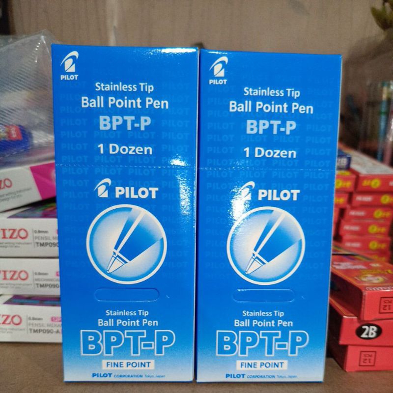 Jual Pulpen Pen PILOT BPTP hitam per box isi 12 PCS | Shopee Indonesia