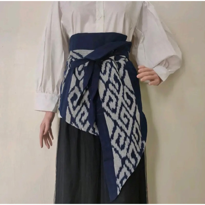 Jual IKAT PINGGANG BAHAN KAIN TENUN - OBI TENUN - FASHION SABUK TENUN ...