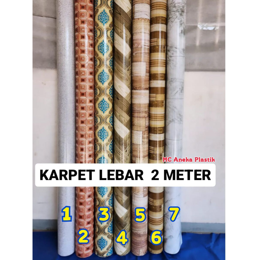 Jual KARPET LANTAI VINYL METERAN IMPORT KOREA Lebar 2 Meter. Tebal 0 ...