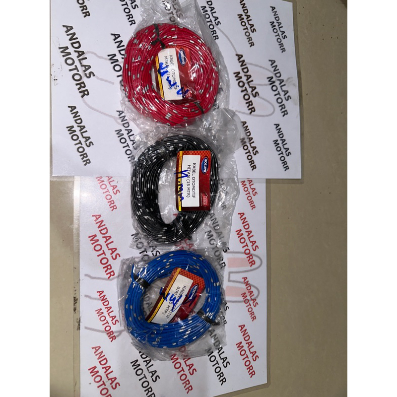 Jual Kabel Bintik Serabut Tembaga Wayar Motor Mobil 15M | Shopee Indonesia