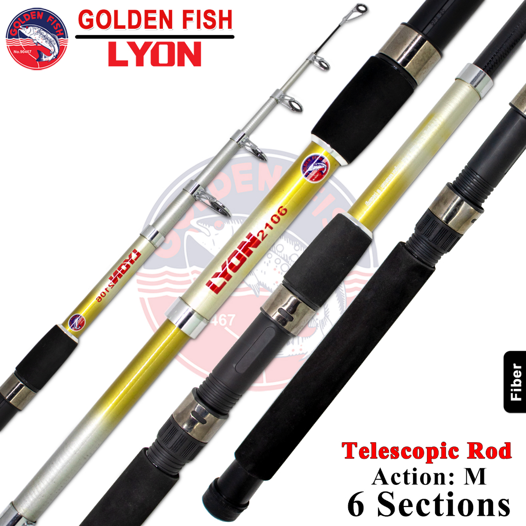 Jual ROD GOLDENFISH TELESCOPIC LYON | Shopee Indonesia
