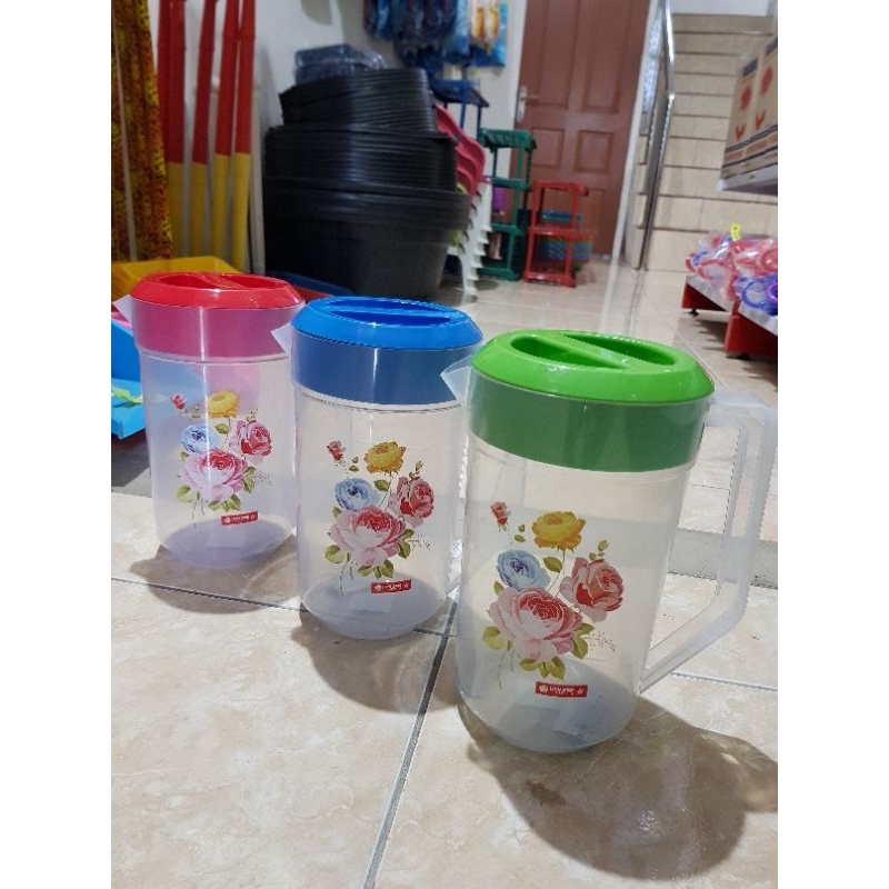 Jual Eskan Plastik Lion Star 2,1 Liter/Teko plastik Transparan | Shopee Indonesia