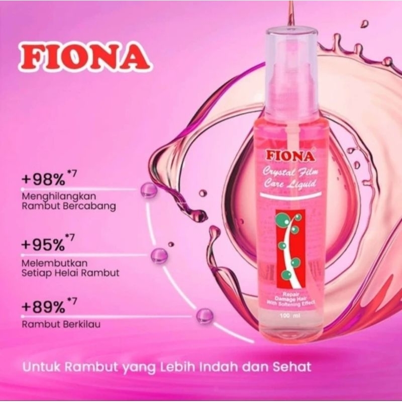Jual Fiona Hair Vitamin Crystal Film (Pink) | Shopee Indonesia