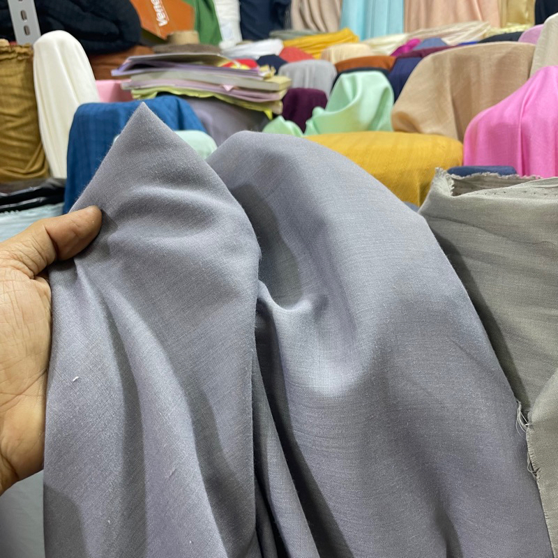 Jual kain katun paris Voal Premium (harga per 130 CM) | Shopee Indonesia