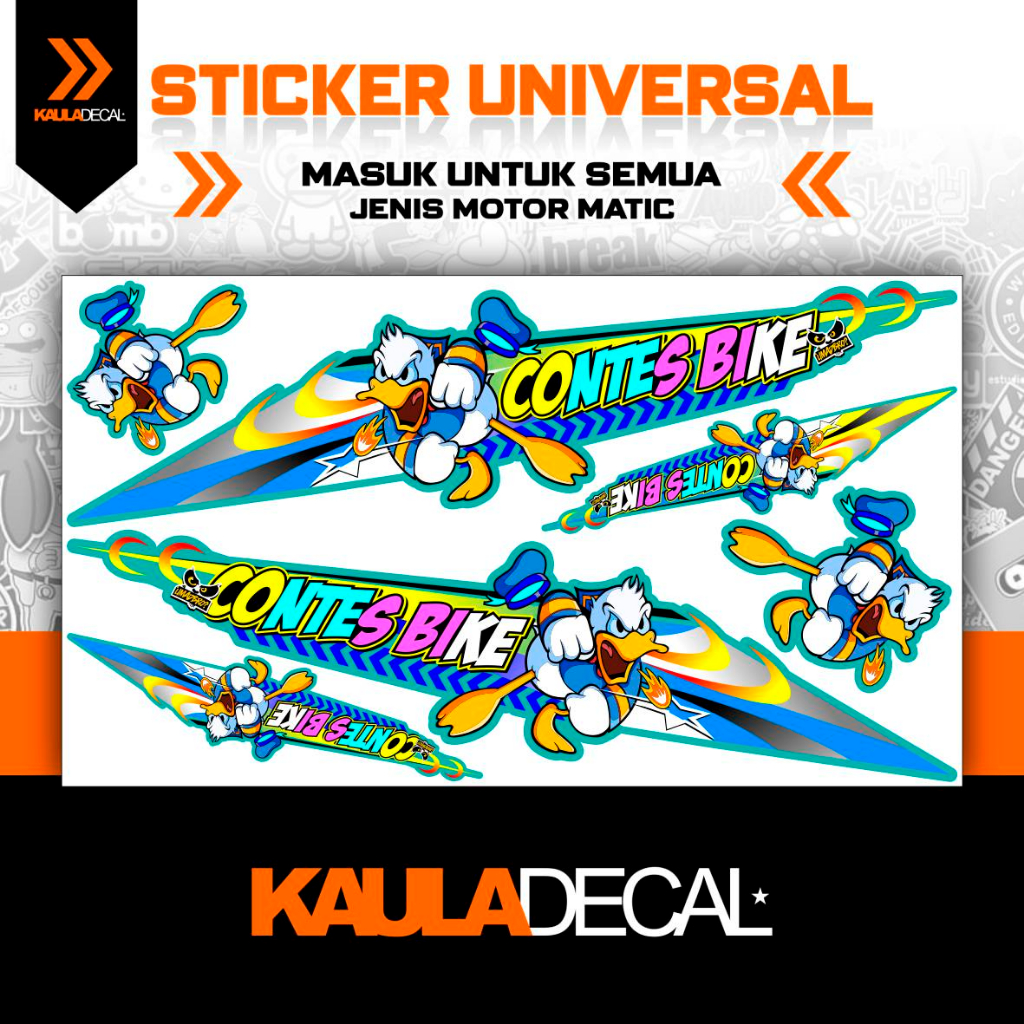 Jual STIKER STRIPING MOTOR ALL MATIC MOTIF 436 / UNIVERSAL MATIC ...