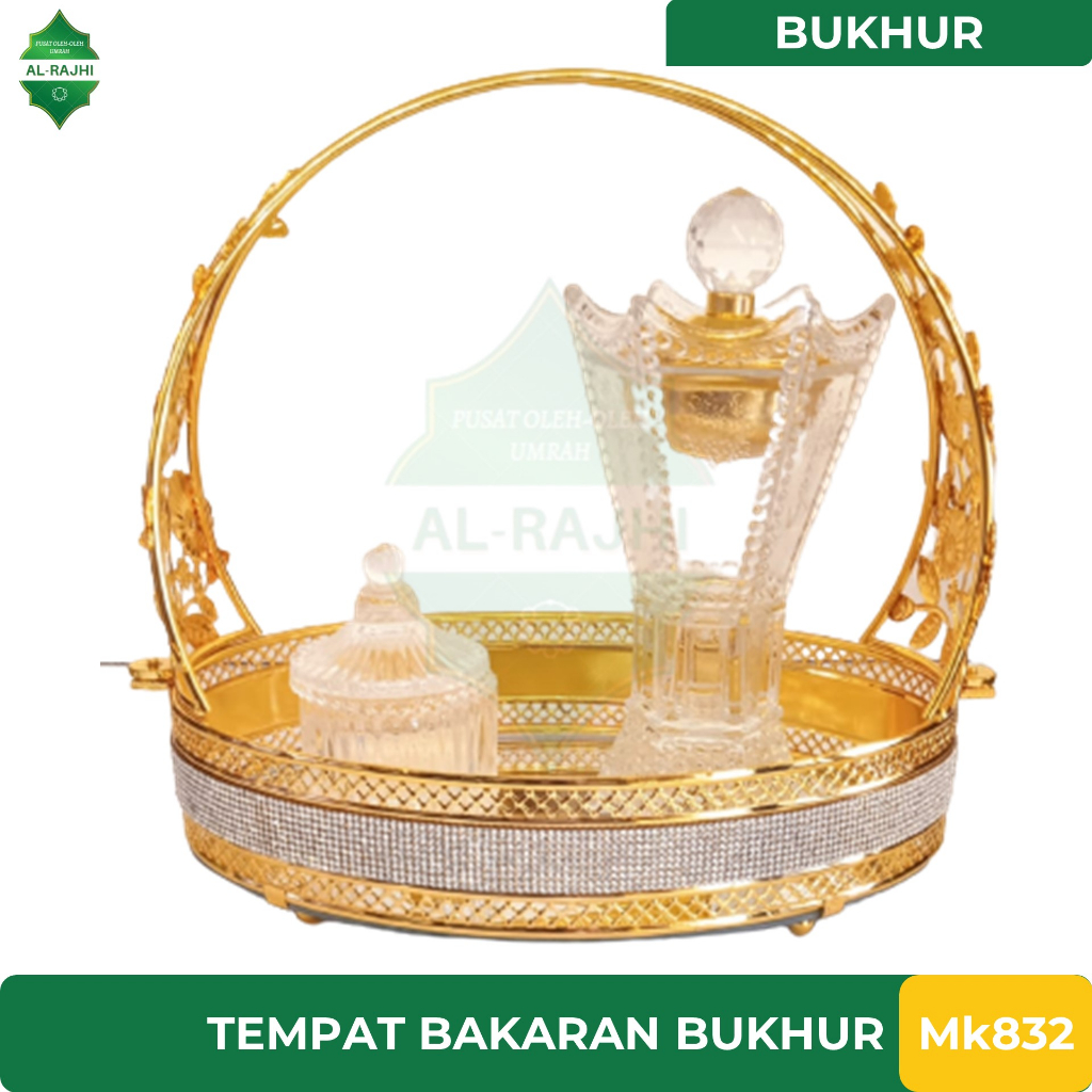 Jual Set Mabkhara Crystal Mewah / Tempat Dupa / Bukhur / Prapen ...