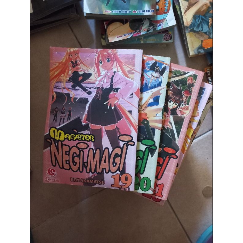 Jual BUKU KOMIK MAGISTER NEGI MAGI PRELOVED BEKAS LEVEL COMIC RATING ...