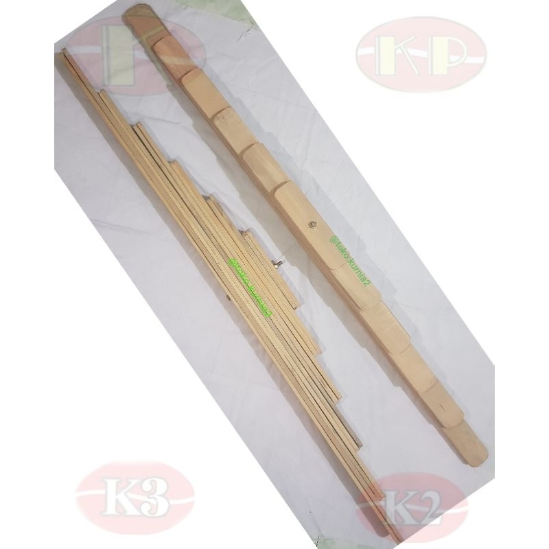 Jual BIDAI Kayu patah tulang / spalk kayu / Bidai PMI / Bidai P3K ...