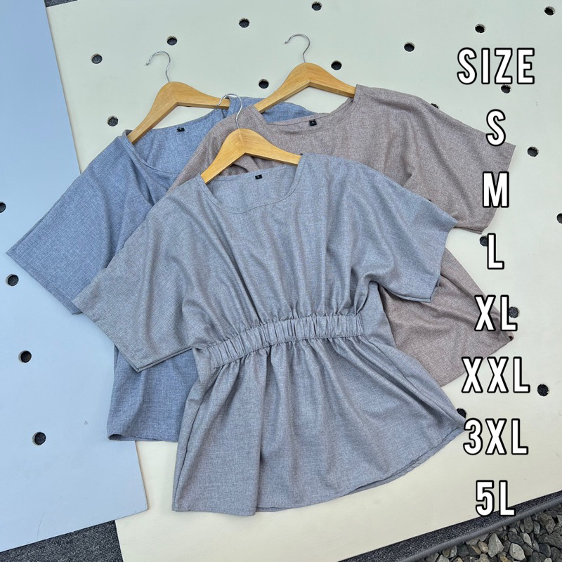 Jual Mici Blouse - Blouse Jumbo - Size S M L XL XXL 3XL 5L | Shopee Indonesia