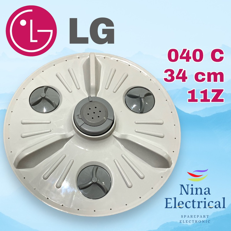 Jual PULSATOR MESIN CUCI LG 1 TABUNG 34CM GIGI 11Z (040 C) | Shopee Indonesia