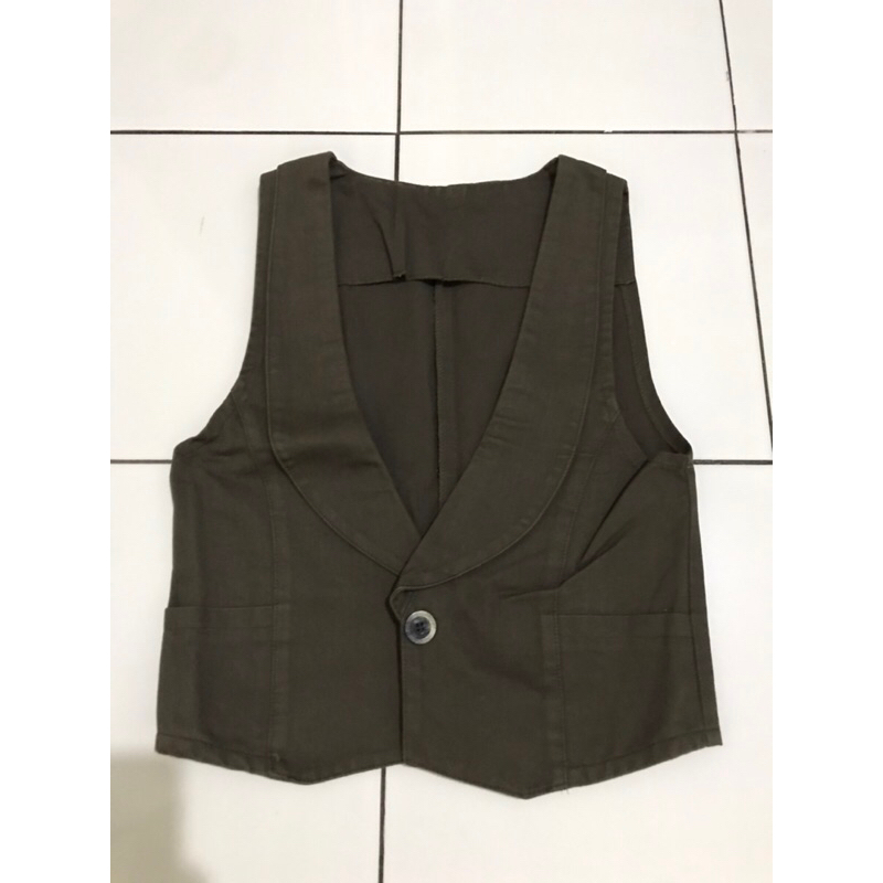 Jual Rompi vest hijau army (preloved) MOHON BACA DESKRIPSI | Shopee ...