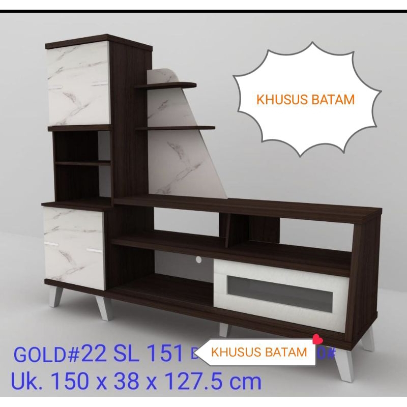 Jual MEJA TV MINIMALIS / BUFFET TV / LEMARI TV BLACKBERRY 22SL UKURAN ...