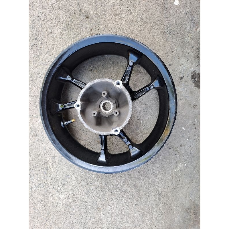 Jual velg pelek roda belakang yamaha nmax nmax155 old original hitam ...