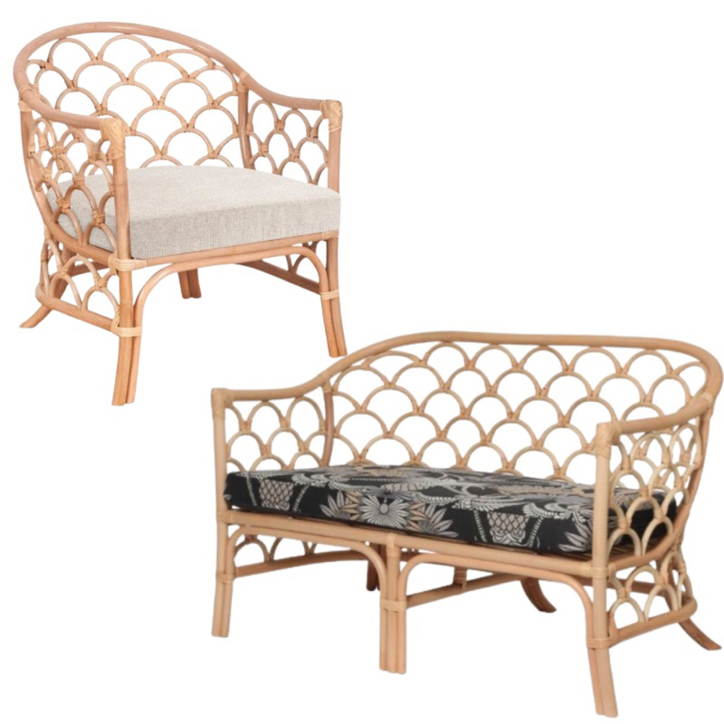 Jual Kursi Rotan / Sofa Rotan / Bangku Rotan / Kursi Tamu Rotan ...