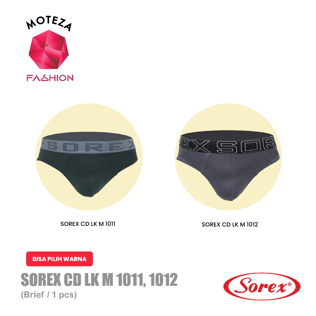 Jual Sorex Man CD 1011 ; 1012 Celana Dalam Pria Laki - Brief Segitiga ...