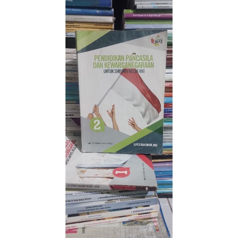 Jual Buku Pendidikan Pancasila dan kewarganegaraan kelas 2-8-VIII smp/mts kurikulum 2013 revisi ...